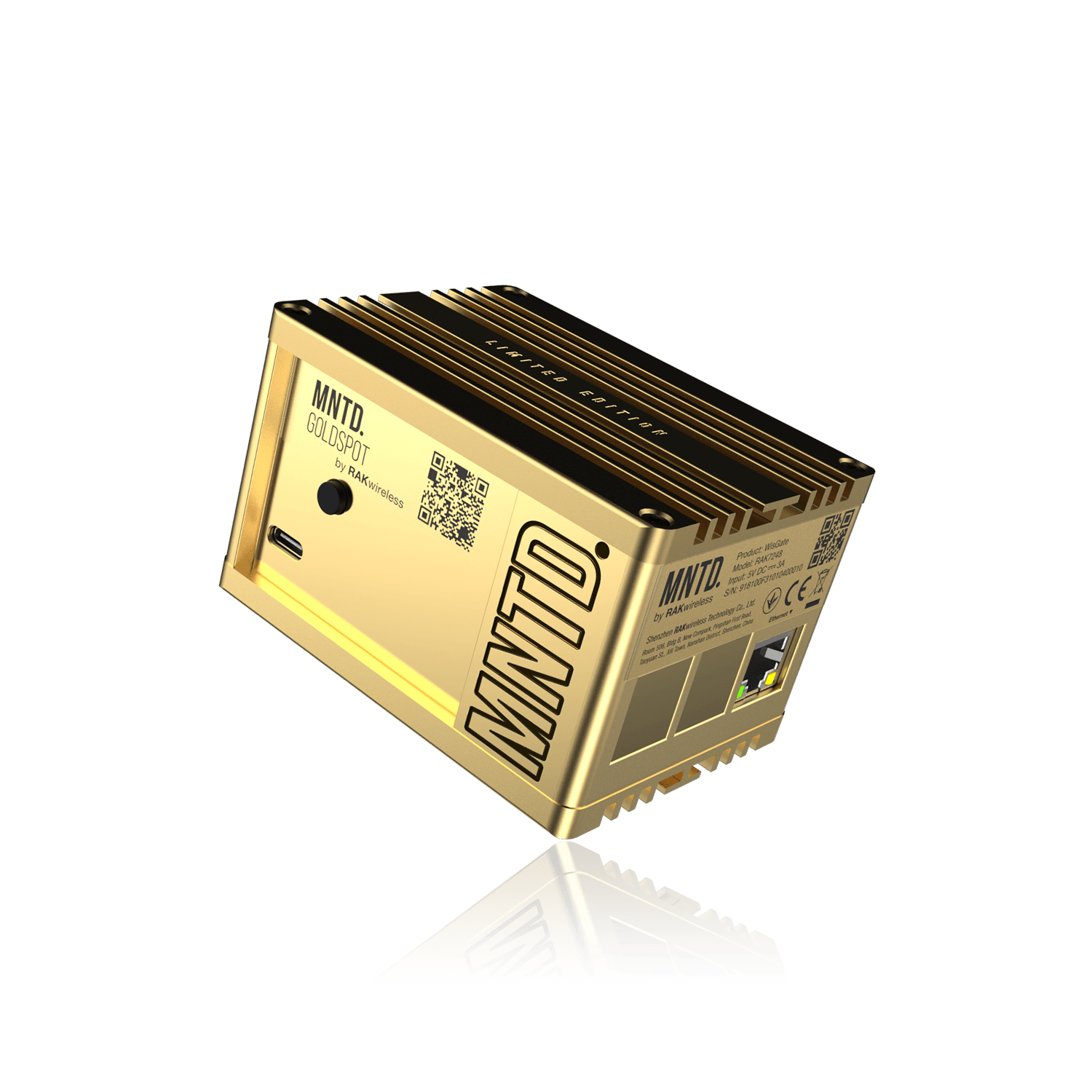 MNTD. Goldspot Miner - Limited Edition - LoRaWAN (US915) – Mapping Network