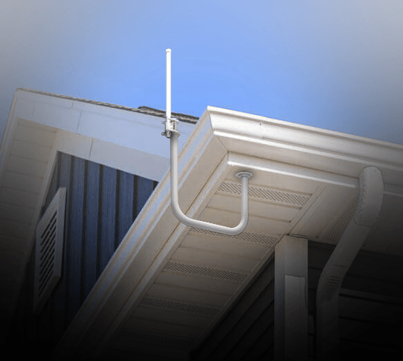Antenna Large U-Shaped Hoisting Pole – Mapping Network