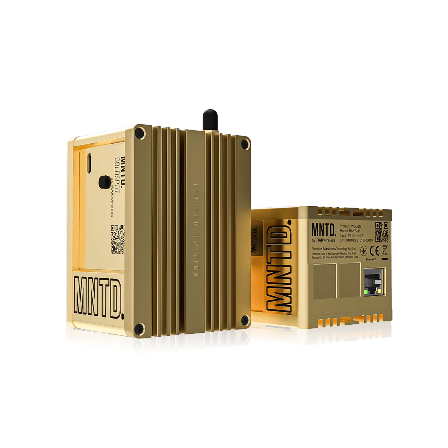 MNTD. Goldspot Miner - Limited Edition - LoRaWAN (US915) – Mapping Network